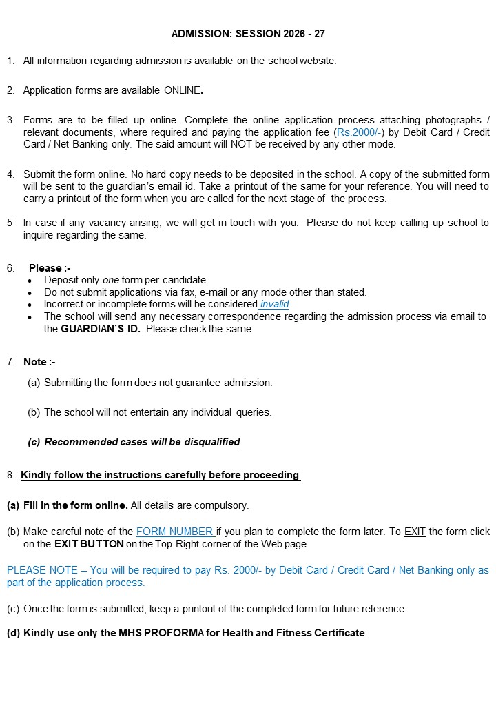 Online Application - Modern High School for Girls